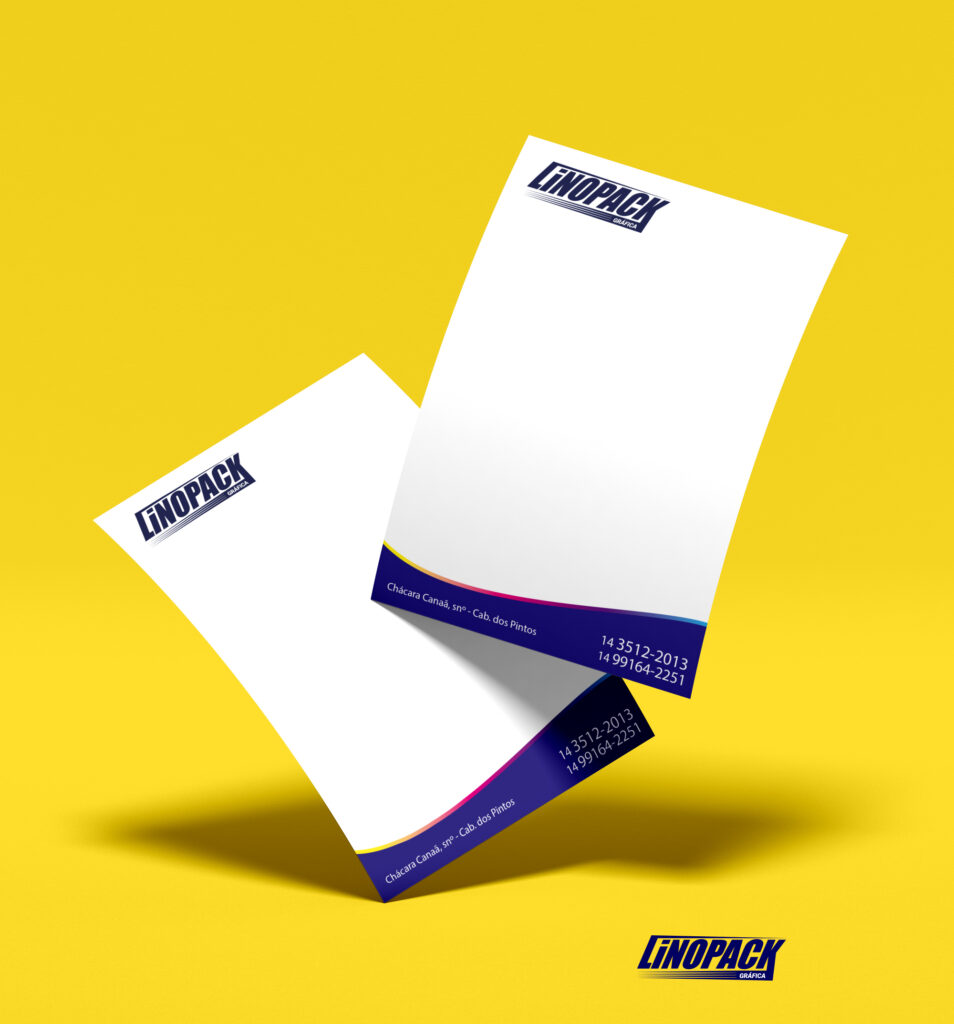 Papel Timbrado - Linopack Gráfica